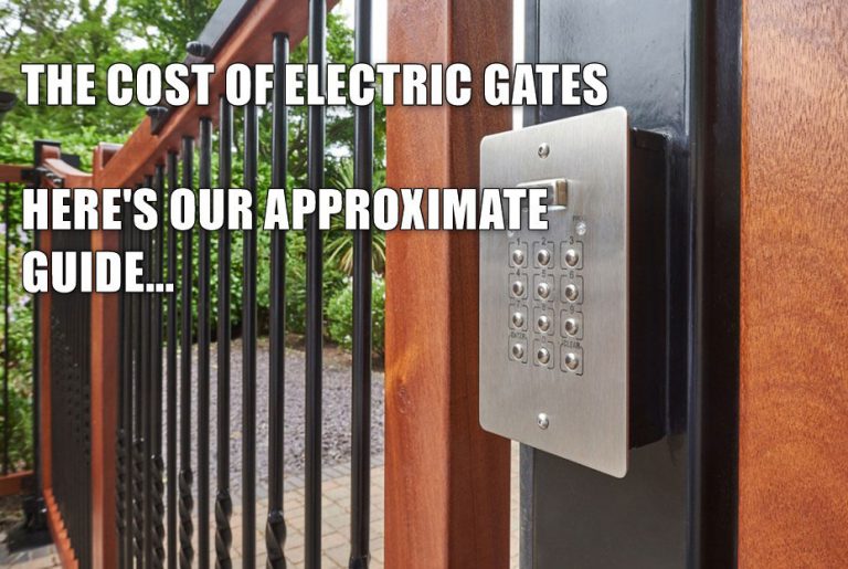 Electric Gates Cost UK | Automatic Sliding Gate Costs